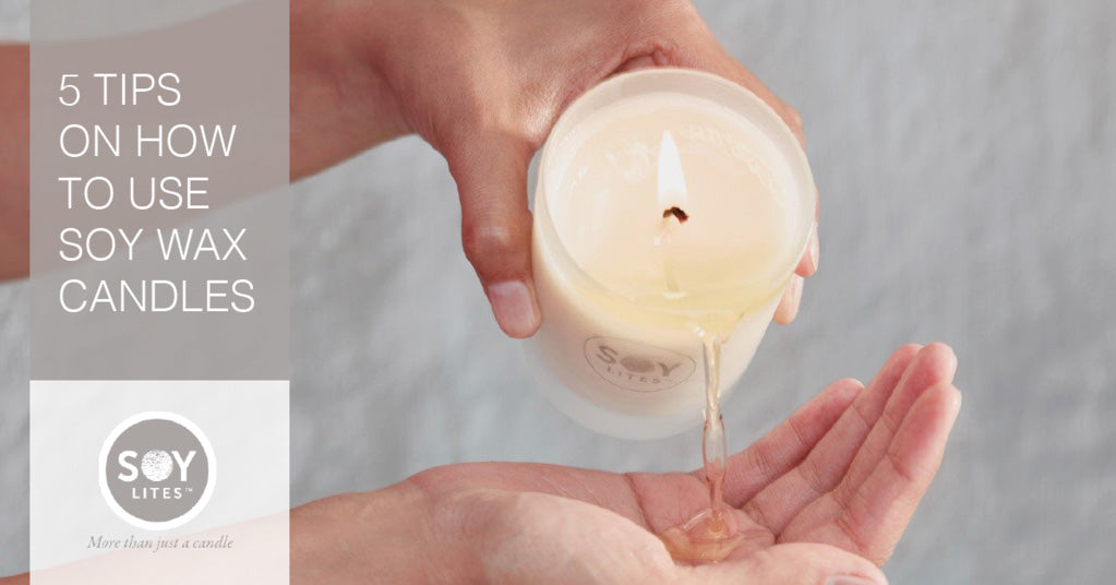 Soylite candles. More than just wick, wax and flame.